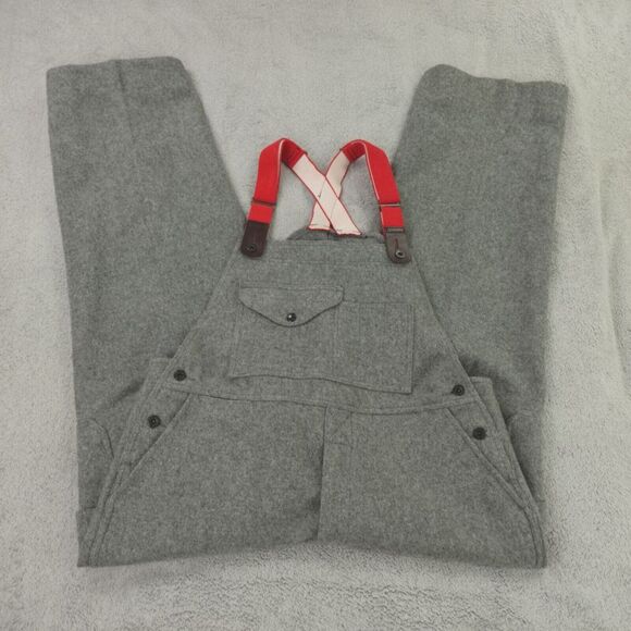 Filson | Other | Filson Bib Overalls Wool Mackinaw Usa Made | Poshmark